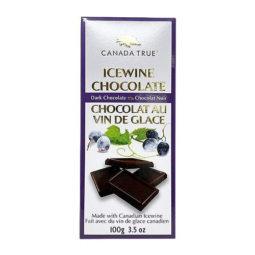Canada True IceWine Chocolate Dark Chocolate Bar 100g – Boutique Légende